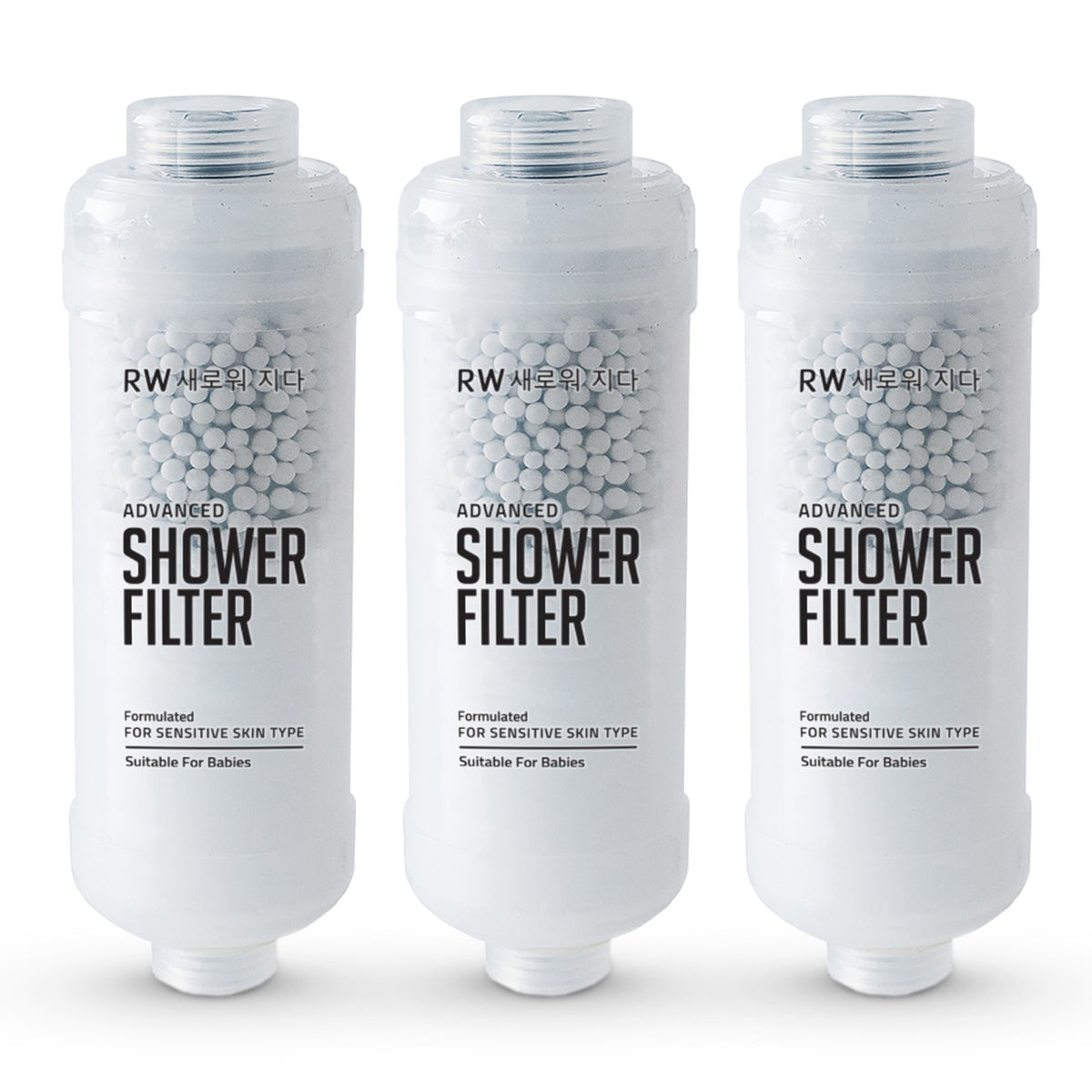 Advanced Unscented Shower Filter (Bundle of 3) | Refresh Wellness